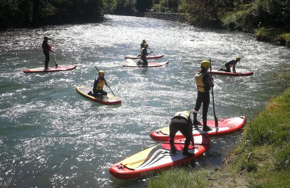 INICIACION al Paddle SURF River - Expertos en Paddle surf | www ...
